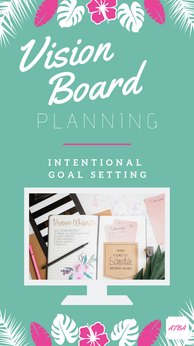 Intentional Goal Setting – Let’s Make A Vision Board – As Told by Ali